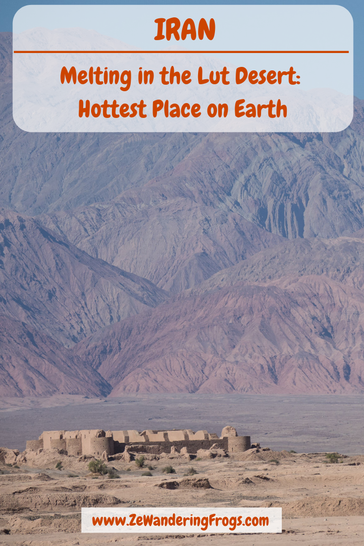 Melting in the Iran Desert Dasht-e Lut: Hottest Place on Earth - Ze ...